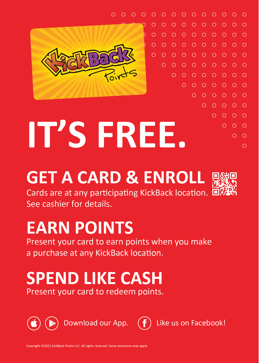 INFO POSTER – KickBack POP