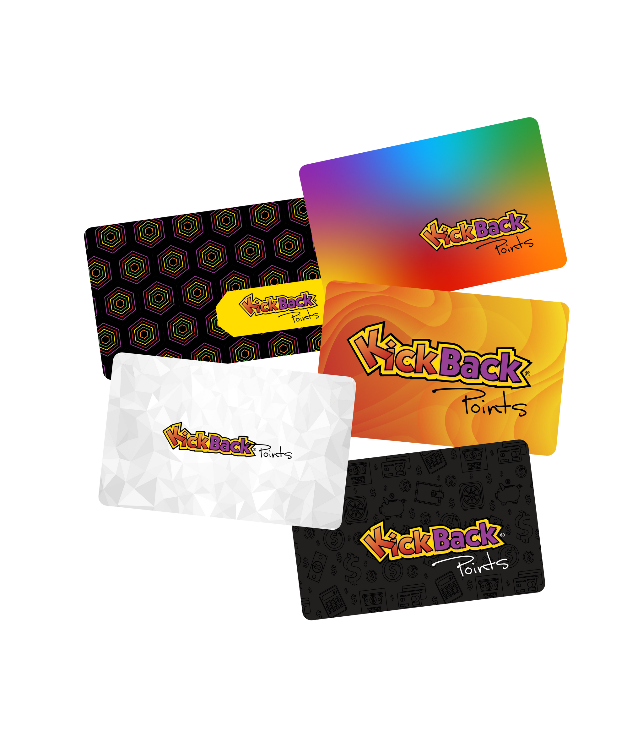 KICKBACK POINTS LOYALTY CARDS - VARIETY PACK – KickBack POP